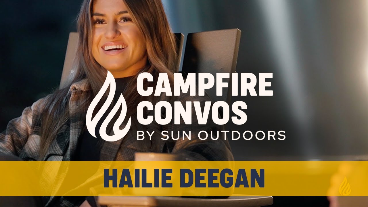 NASCAR driver Hailie Deegan on “Campfire Convos”
