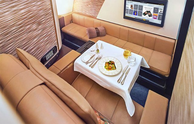 Etihad Airways Residence First Class Cabins