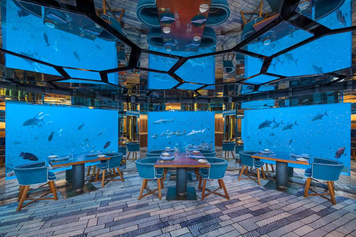 Exclusive and Unique Fine Dining at Anantara Kihavah Maldives