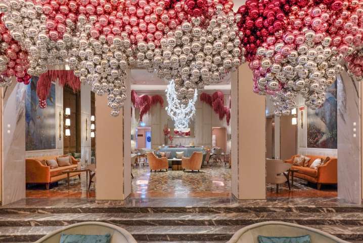 St. Regis Venice Avant-Garde Lush Festive Intervention