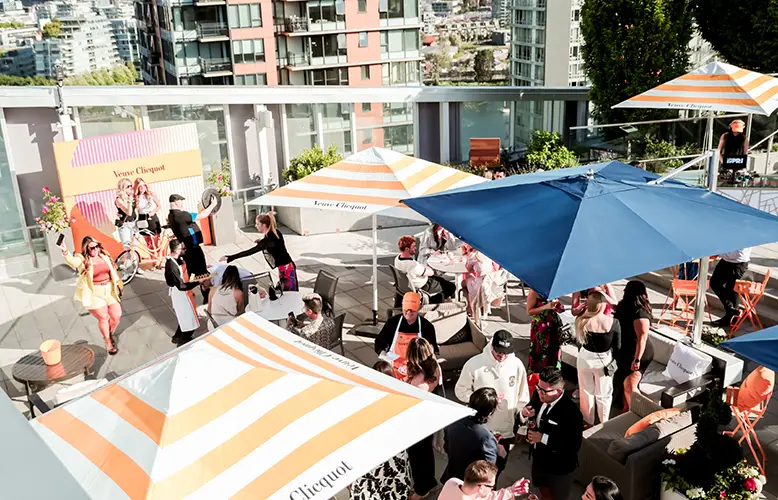 JW Marriott Parq Vancouver and Veuve Clicquot Exclusive Aqua Lounge