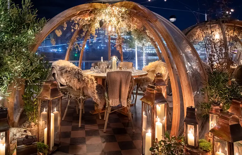 Coppa Club Launches New Winter Igloos, with Aperol
