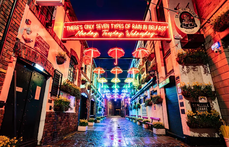 Picture yourself in Belfast for a top-class visual arts experience
