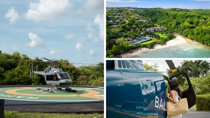Raffles Bali Heliport Seamless Travel and Sky-high Discoveries